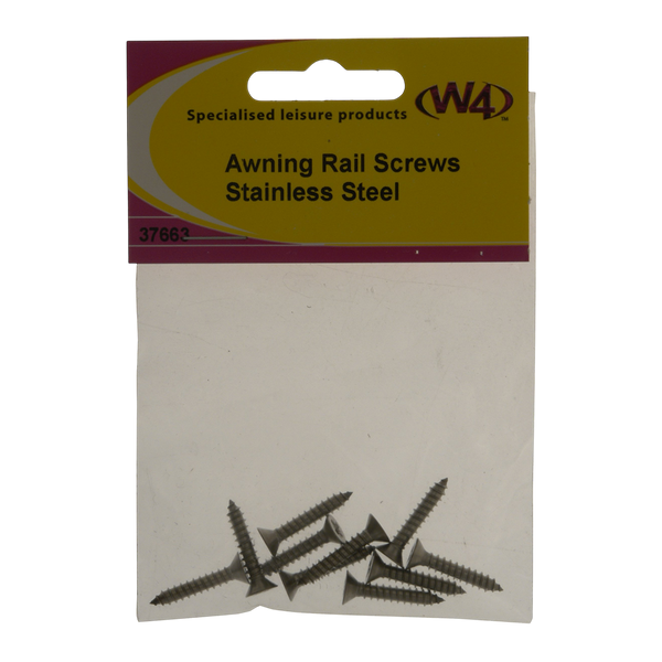 Awning Rail Screws 10 Pack