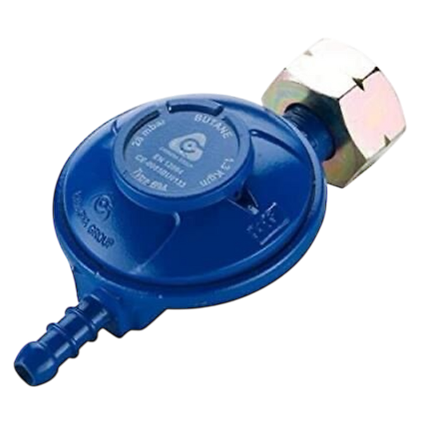 Cavagna Butane Regulator 28mbar - 8mm Outlet