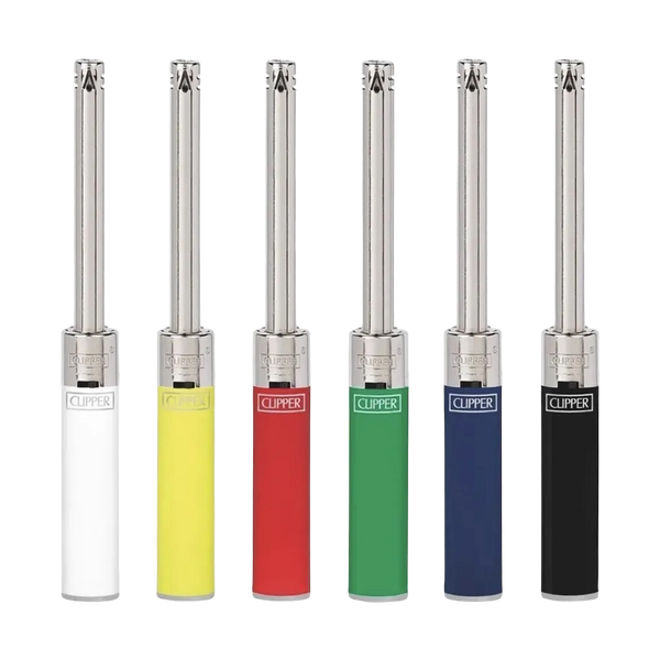 Clipper Long Reach Tube Lighter Refillable Gas BBQ Kitchen Stove