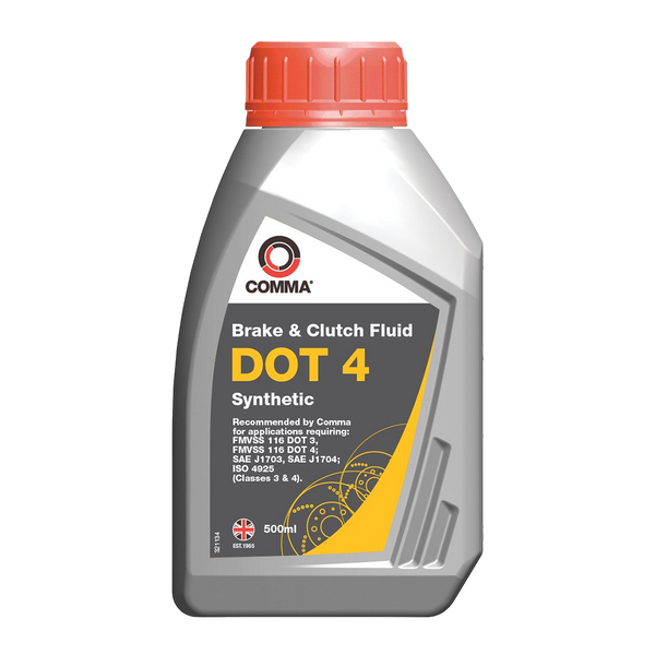 DOT 4 Brake Fluid 500ML