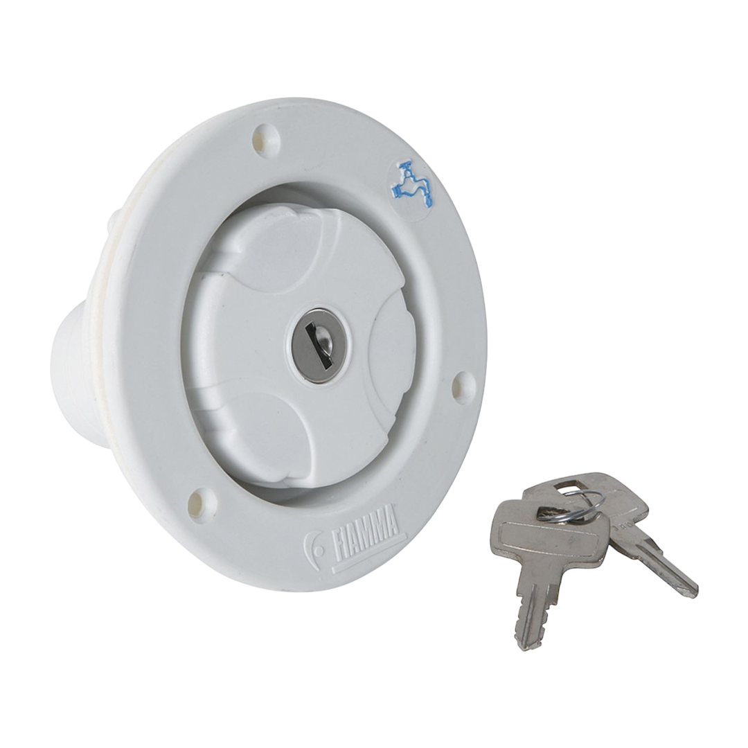 Fiamma Lockable Water Filler Cap - White – Thomas Touring