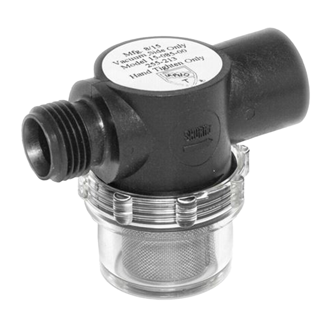 Shurflo Screw-On Water Strainer - 1/2" Male Threaded Inlet – Thomas Touring