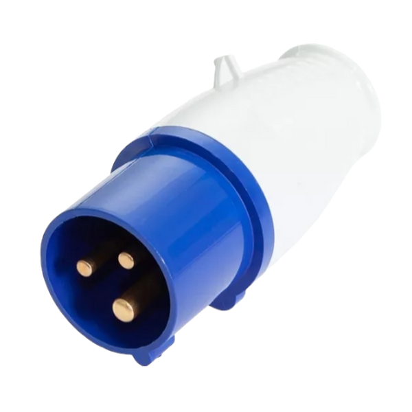 Vechline Mains Site Plug 3-Pin 230v 16amp