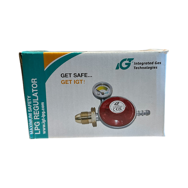 IGT Propane Regulator With Gauge 37mbar