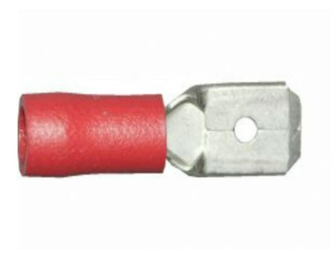 W4 6.35mm Push-On Terminal Male Red – Thomas Touring
