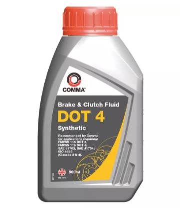 Comma DOT 4 Brake Fluid 500ML – Thomas Touring