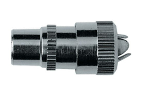 W4 T.V. Aerial Plug : Co-Axial - metal – Thomas Touring